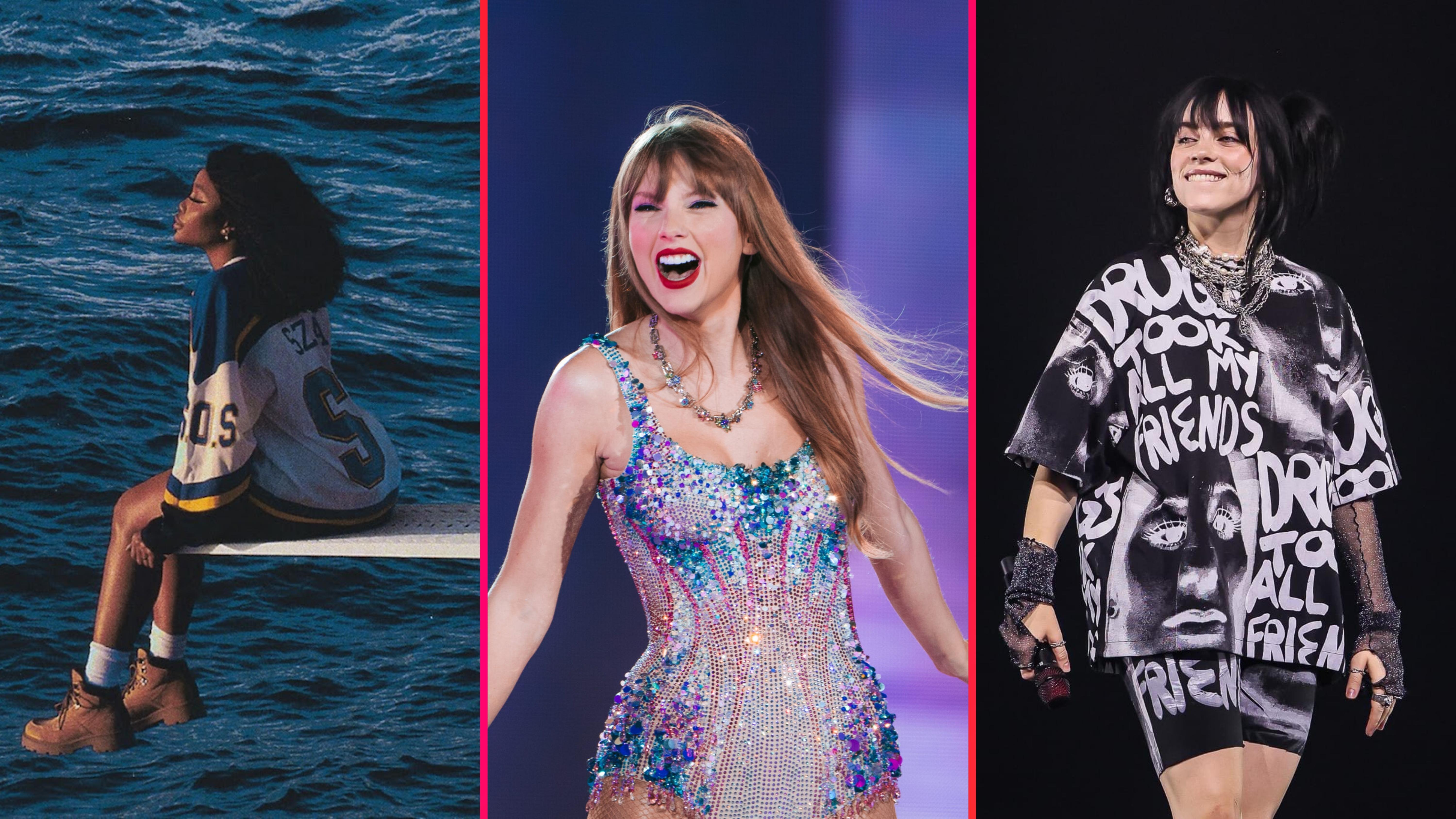 SZA é a mais indicada; Taylor Swift, Billie Eilish estão na lista ...